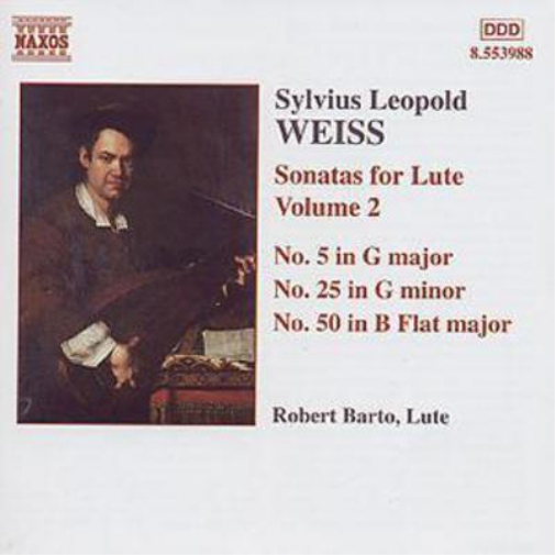Silvius Leopold Weiss - : Sonatas for Lute, Vol. 2 (1999) for sale ...