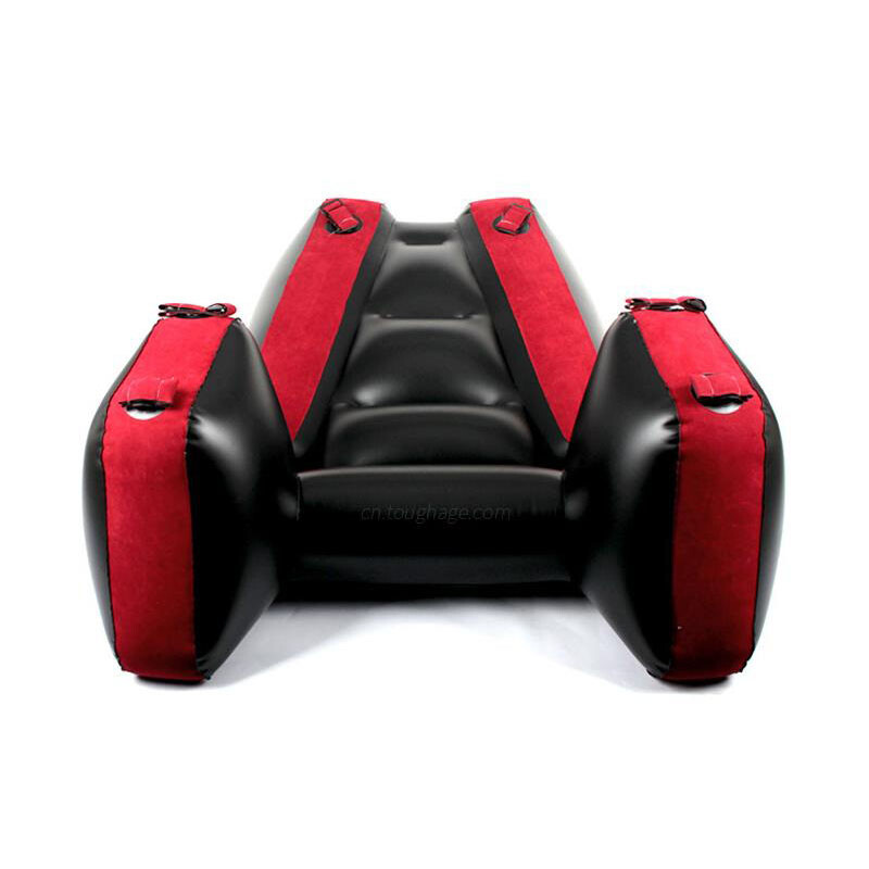 Inflatable Sofa with Strap Bed Love Position Chair Pillow Cushion Split ...