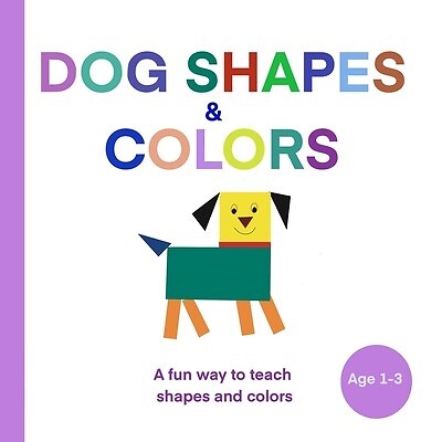 Dog Shapes Colours fun creative way learn shapes an by Km Gowthami ...