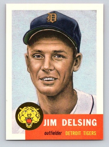 1991 Topps Archives The Ultimate 1953 Set #239 Jim Delsing FREE ...