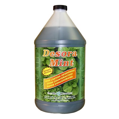Desora Concentrated Deodorizer / Mint Scented Deodorant / 1 Gallon (128 ...