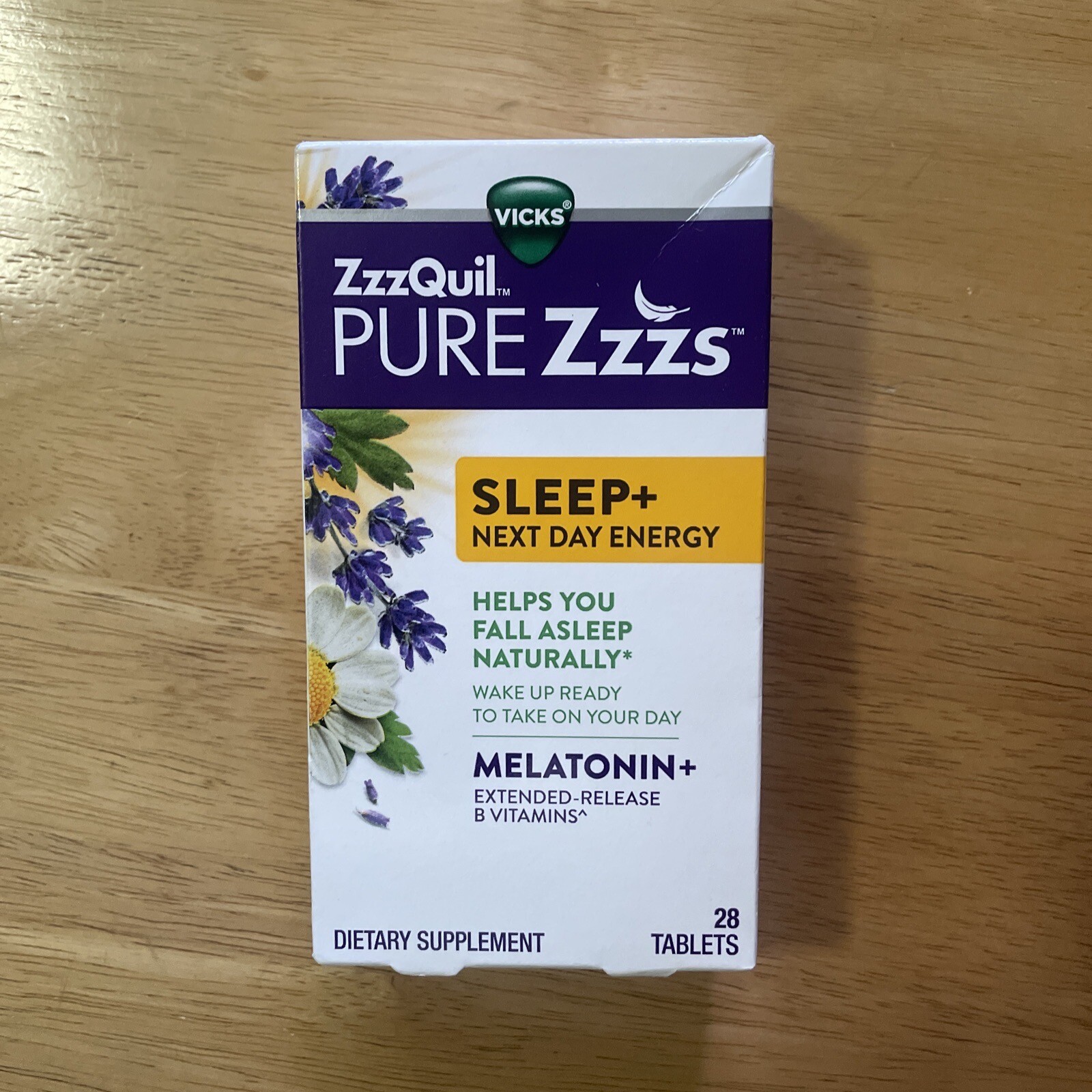 (1 Pack) Vicks - ZzzQuil Pure Zzzs Sleep + Next Day Energy - EXP 07/25 ...