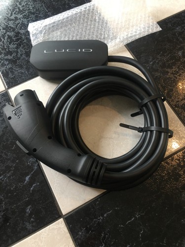 Lucid AIR EV Mobile & Home J1772 EVSE Charger Cable 40A 220V 240V OEM ...
