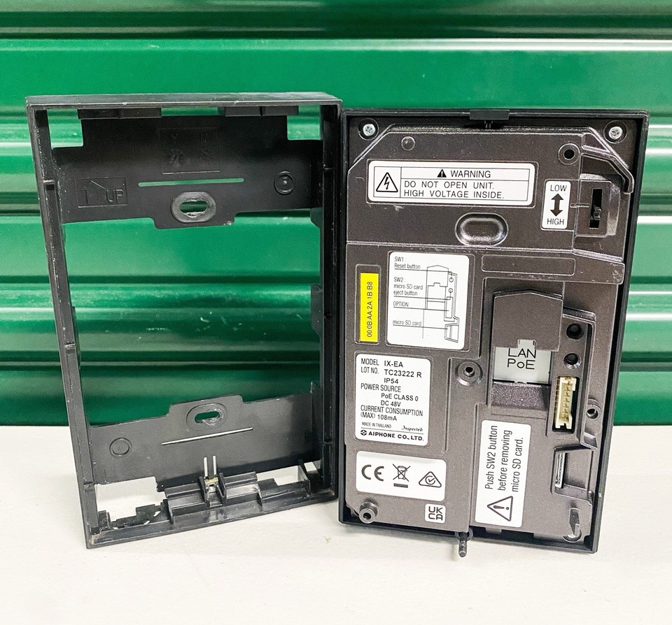 Aiphone IX-EA Weather-Resistant IP Video Door Station, Surface Mount ...