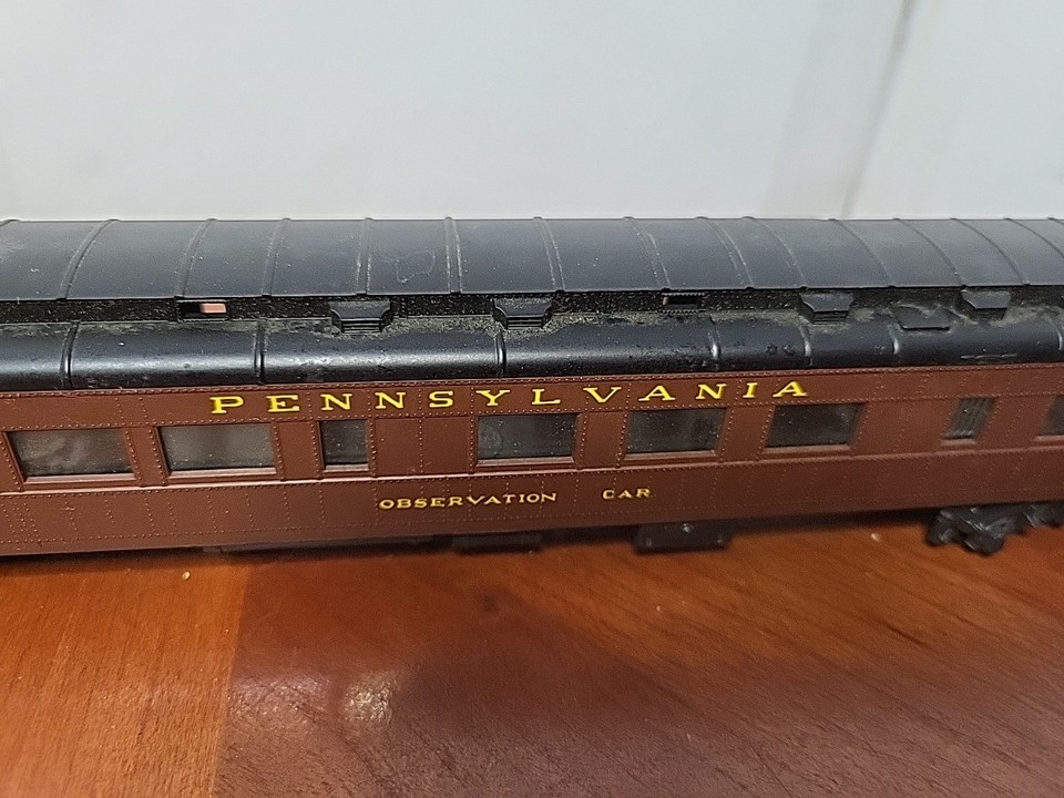 HO Rivarossi Pennsylvania Railroad Heavyweight Observation Tail ...