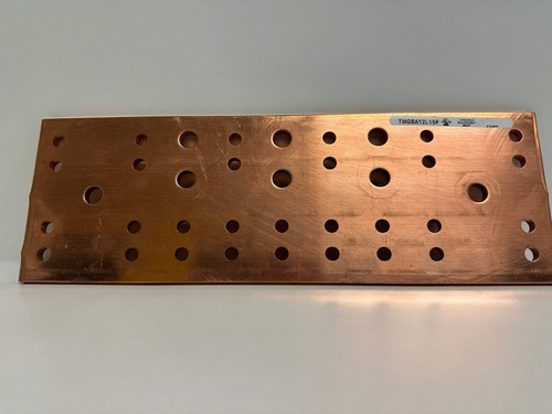 Caddy nVent Erico TMGBA12L15P Copper Grounding Plate, 12" Busbar | eBay