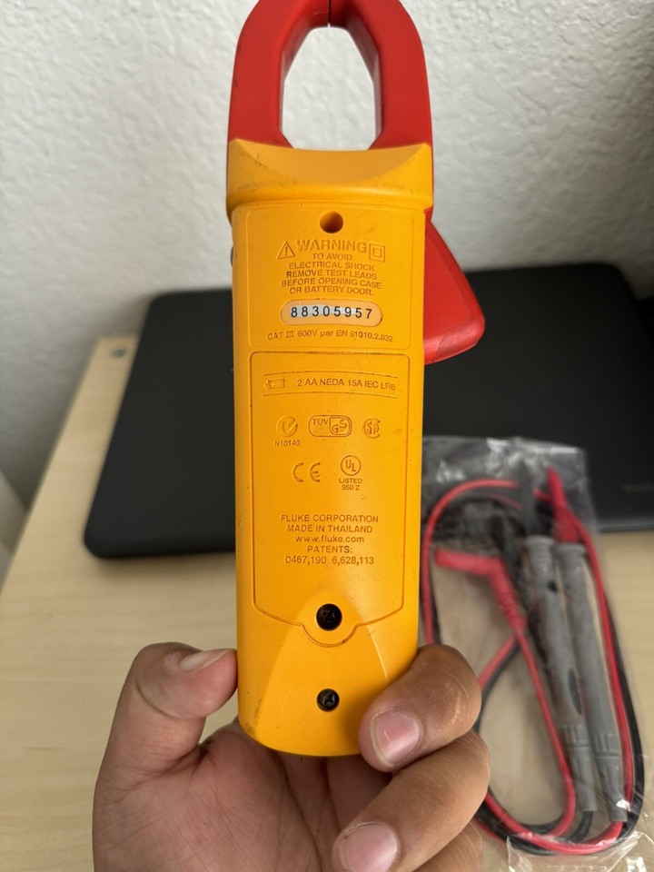 FLUKE 336 TRUE RMS CLAMP METER W/ LEAD SET - SHIPS FAST (TESTED) | eBay
