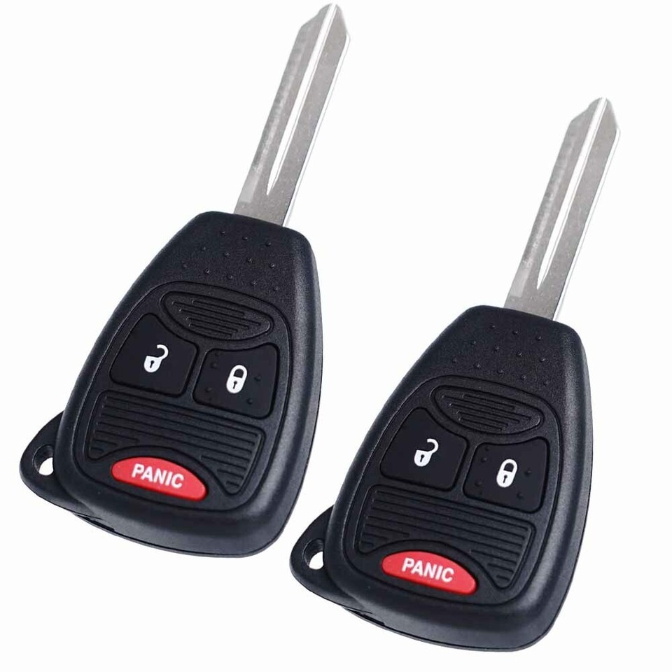 2 For 2006 2007 2008 2009 Dodge Ram Models Keyless Entry Key Car Remote ...