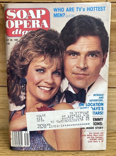 Vintage Soap Opera Digest- July 30, 1985- Kyle Sampson, | eBay