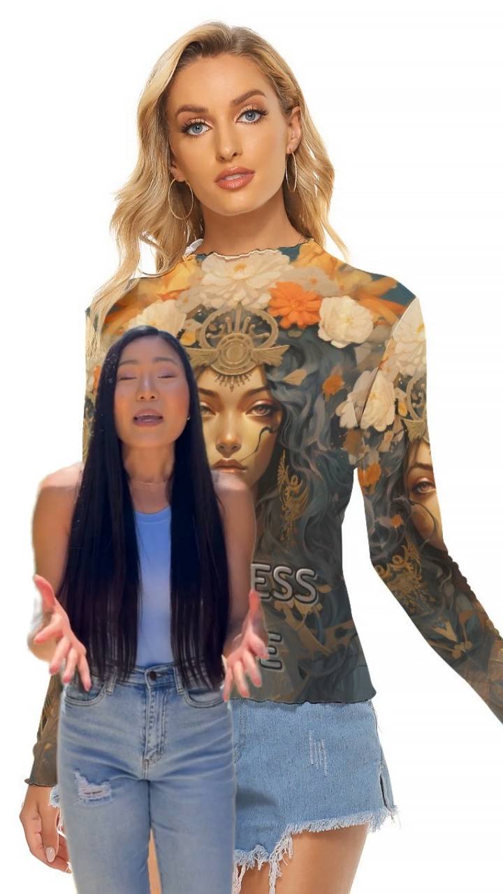 "Goddess Ware" Women's Mesh Blouse | eBay