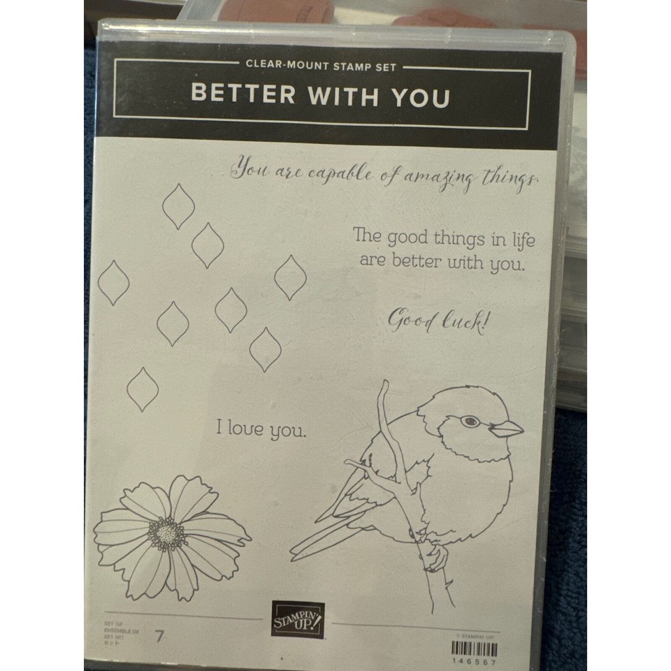 Stampin Up Itty bitty Greetings, Beautiful You, Better with you Your ...