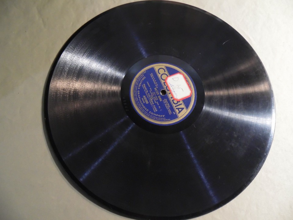 Peter Gink "One-Step" / Used Columbia 78 RPM Record / Free Domestic ...