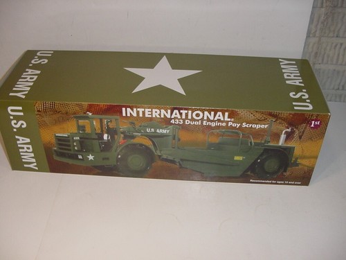 1/25 International 433 Military Pay Scraper by 1ST GEAR NIB! Never ...