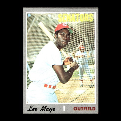 Arthur Lee Maye 1970 Topps Washington Senators #439 Nice! | eBay