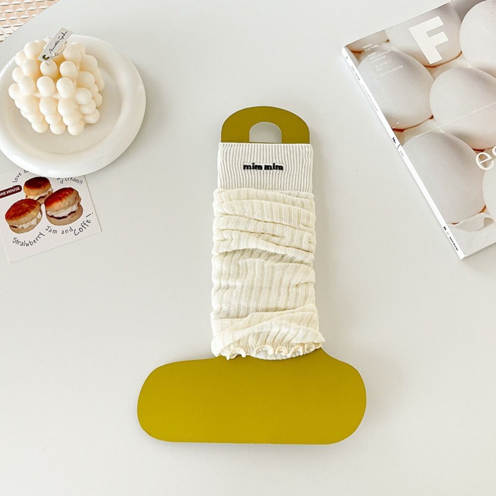 Breathable Balletcore Socks Soft Cotton Leg Warmer Casual Calf Leg ...