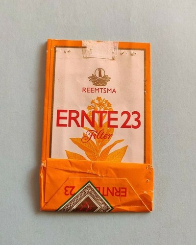 ERNTE 23 FILTE GERMANIA OVEST PACCHETTO SIGARETTE EMPTY VUOTO ...