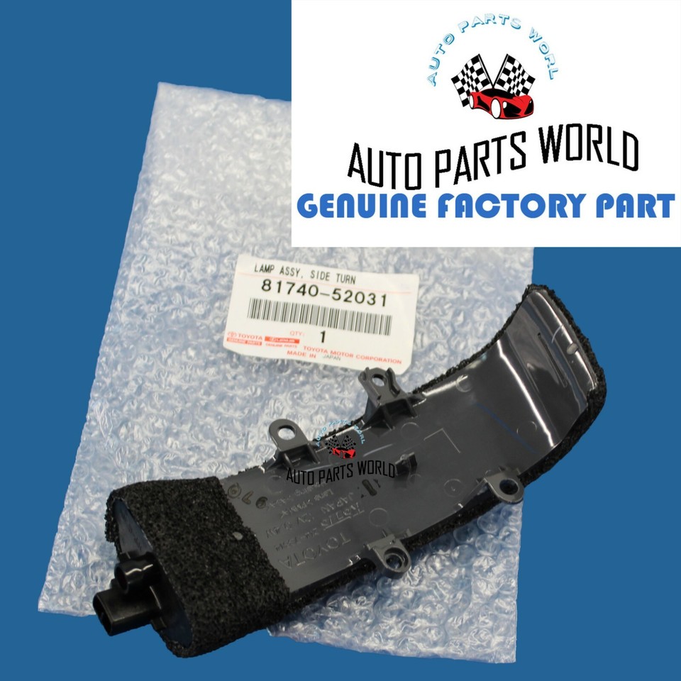 GENUINE OEM TOYOTA 4RUNNER RAV4 SIENNA MIRROR LEFT TURN SIGNAL LAMP ...