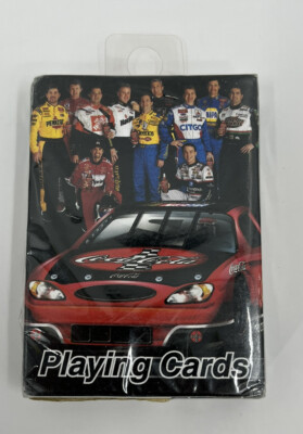 Coca-Cola NASCAR Bicycle Brand Playing Cards Sealed Coke Features ...