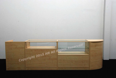 Shop display counter 4 units in maple till counter | eBay