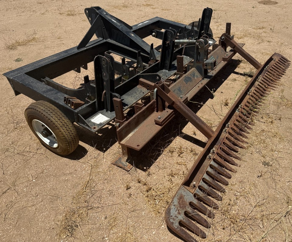 TR3 Groomer ABI Classic Rake 8.5' Arena Drag Scarifier Rake Auto ...