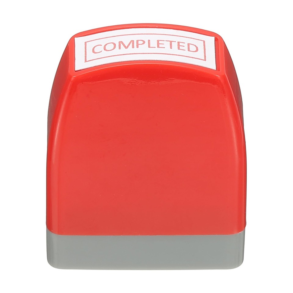 Patikil Automatic Stamp Ink Completed Red Ink For Office Documents ...