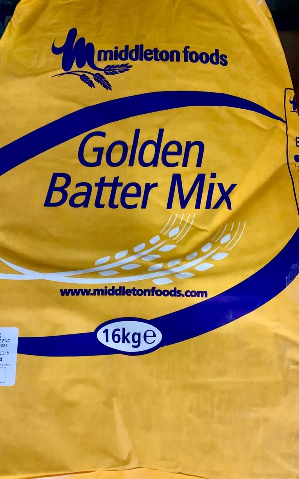 Middleton Foods GOLDEN Fish Batter Frying Mix Chip Shop Style | eBay UK