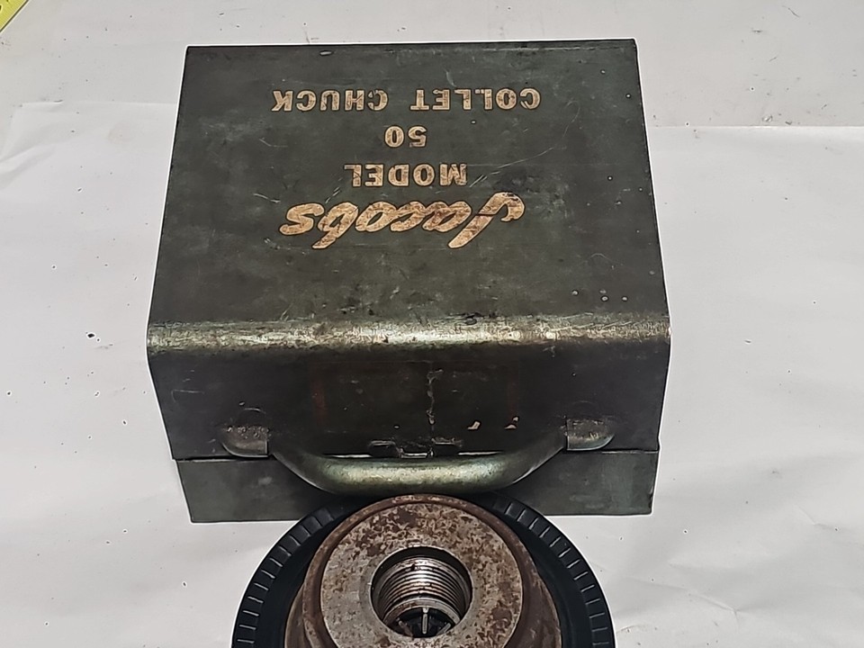 Jacobs Model 50 Collet Chuck , Set Of collets 500 Series, Atlas Logan ...