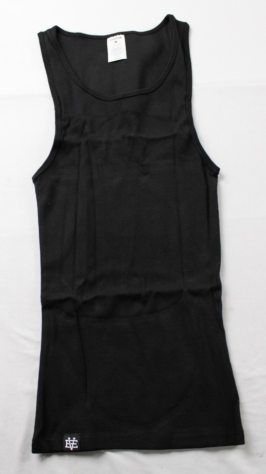 Ekko Vision Men's 3-Pack Beater Ribbed Tank Tops CD4 Black/White/Shadow ...