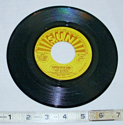 SUN RECORDS NEIL YOUNG THE GENTRY'S CINNAMON GIRL 45 RECORD | eBay