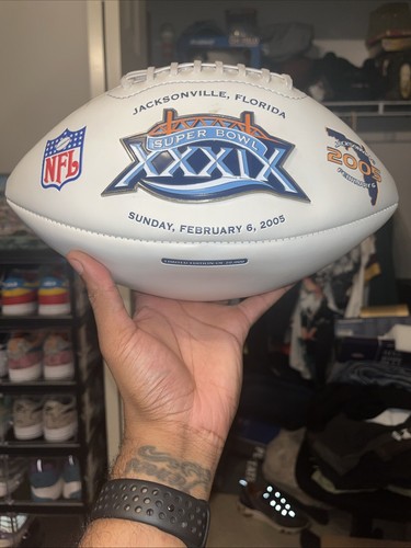 Philadelphia Eagles NE Patriots Super Bowl 39 NFL Limited Edition ...