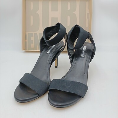 BCB GENERATION Shoes High Heels Women’s Size 6.5 M Black, Open Toe. New ...