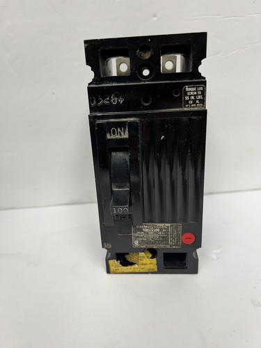 TEB122100 - GE 100A AMP 2P POLE 10kA@240V BOLT ON CIRCUIT BREAKER - U ...