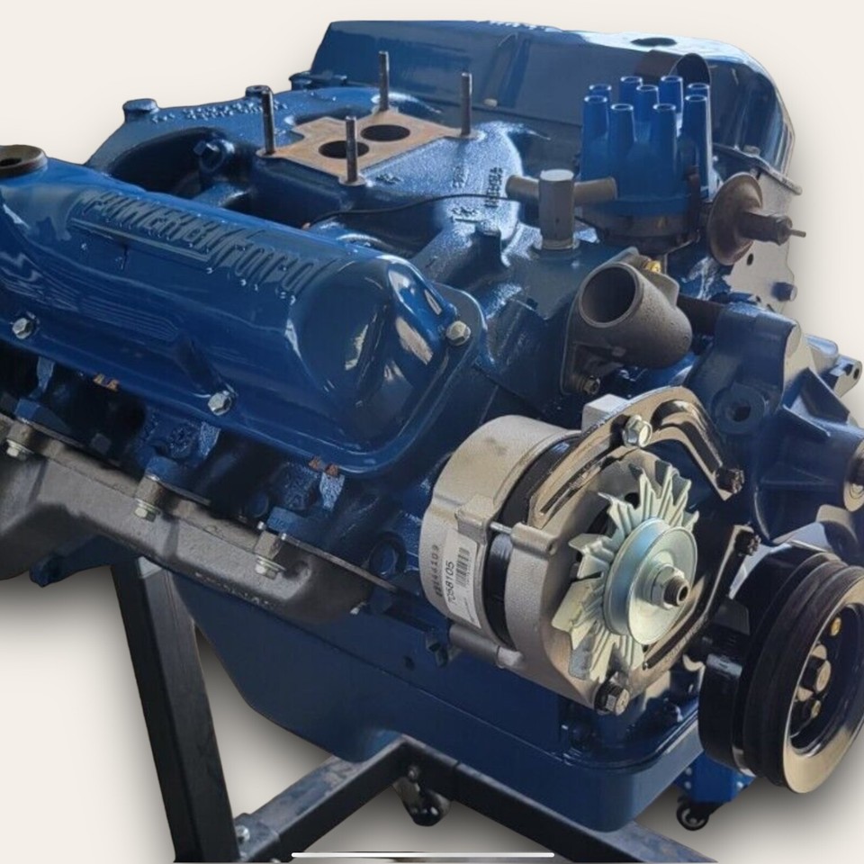 Rebuilt Ford FE Engine 360/390/428 or STROKER Complete Assembly | V8 ...