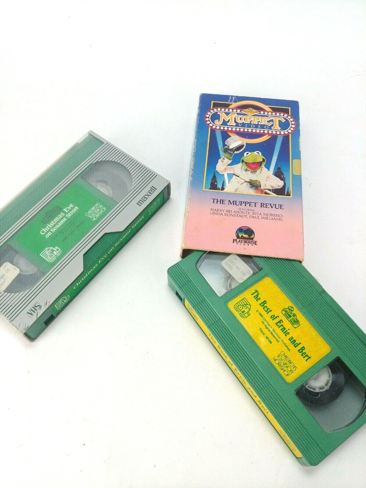 The Muppet Revue Vhs,1985 Sleeve Cover w/ best of Ernie & Bert ...
