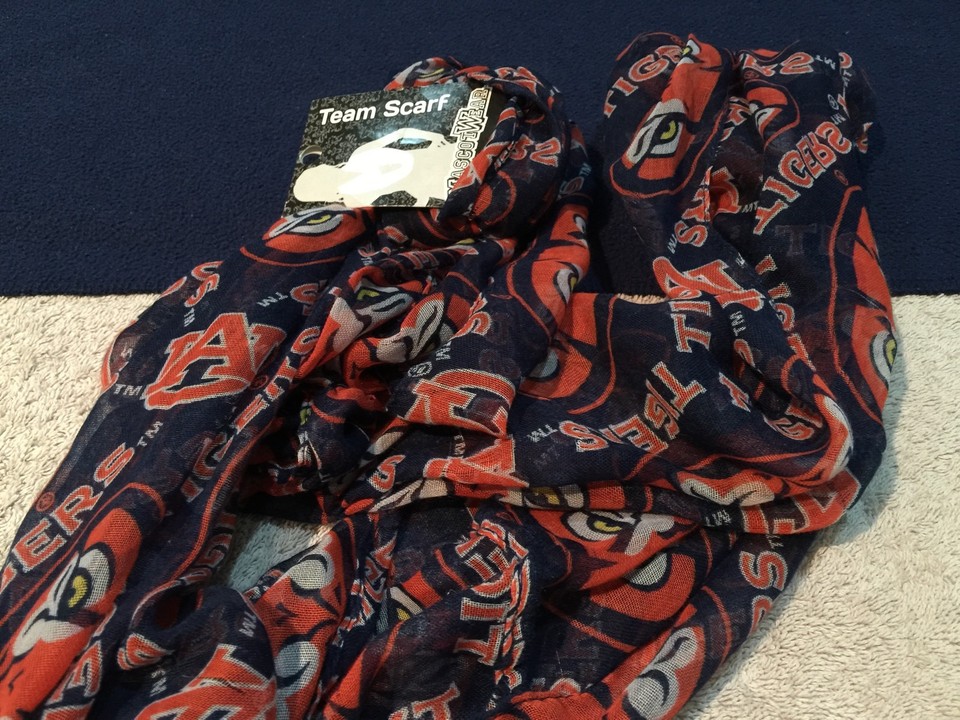 Auburn Tigers MascotWear Scarf Auburn University NCAA | eBay