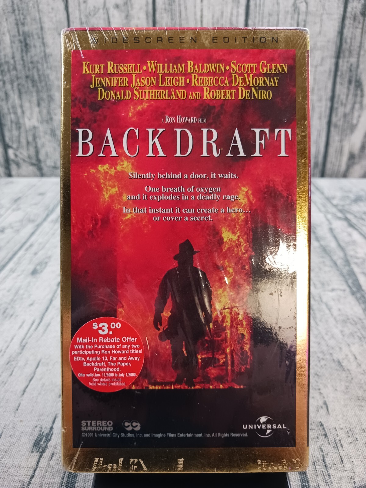 Backdraft (VHS, 1991, Widescreen) for sale online | eBay