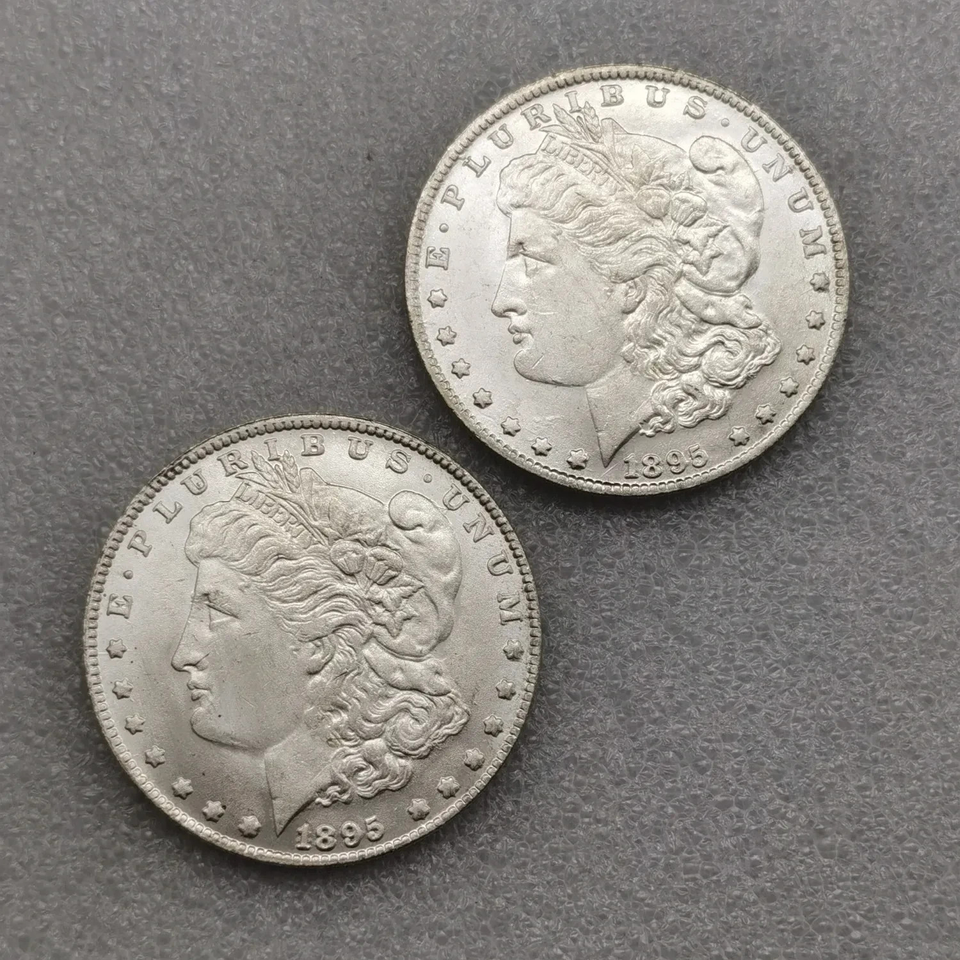 USA 1895 UNC Two Face Morgan Dollar Modern Restrike Coin | eBay