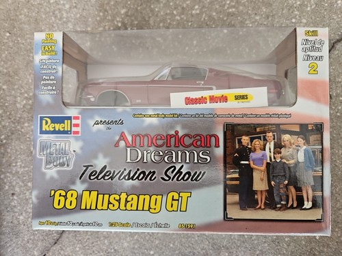 Revell American Dreams Metal Body 1968 Mustang GT Model Kit Sealed #85 ...