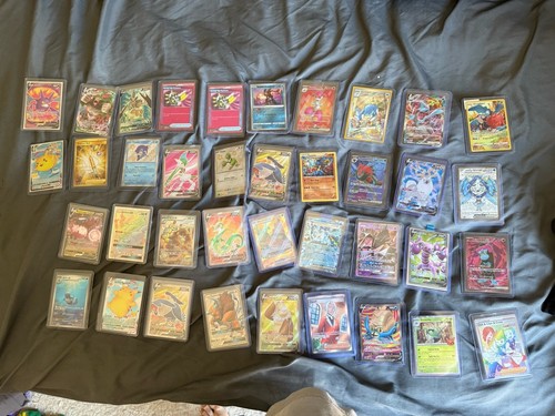 Huge Pokemon Card Full Art Holo Lot Shiny 151 Wartortle Darkrai Rainbow ...