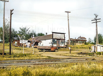 1939 Lamoille, Iowa. A village consisting of a few houses,14 x 11 ...