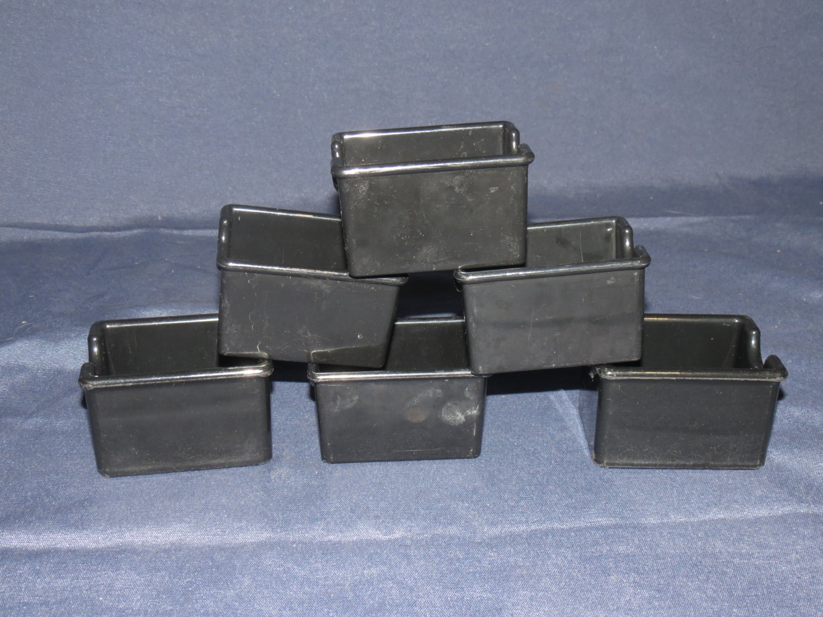 6 NSF SUGAR PACKET HOLDER CADDY TEABAG JELLY BLACK CADDIES ...