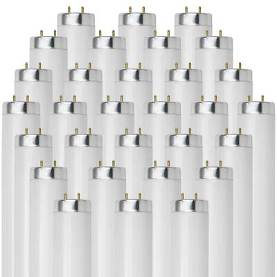 30 Pack Sunlite F15T12/DL 15-Watt T12 Fluor Tube Medium Bi Pin Base ...