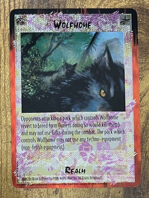 Wolfhome - Rage CCG TCG - Ultra Rare - PROMO | eBay