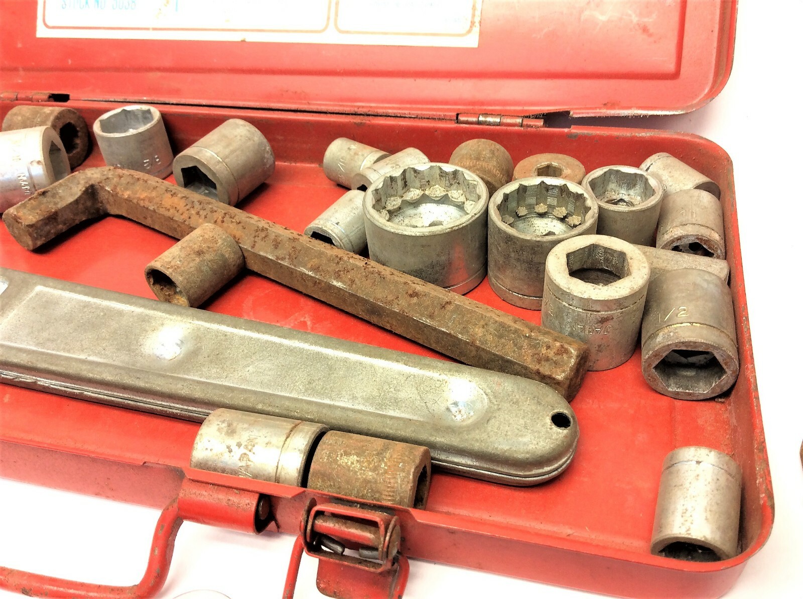 Mixed Vintage Lot Socket Wrench Tools Sockets Wrenches Parts PWA Chrom-Vanadium | eBay