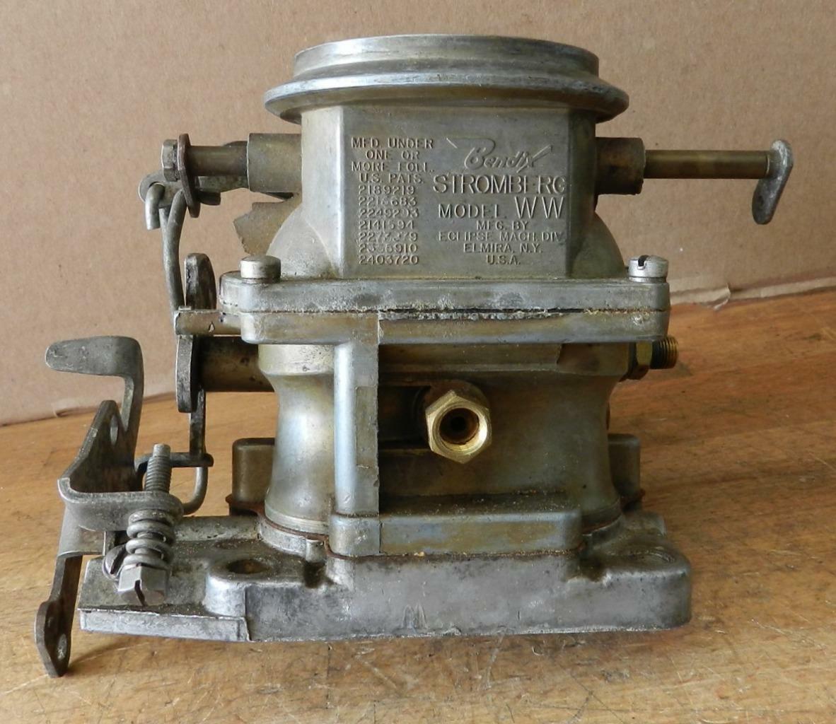 1959 Plymouth Vehicles 318 V8 used 2-BBL Stromberg WW Carburetor 15-40A ...