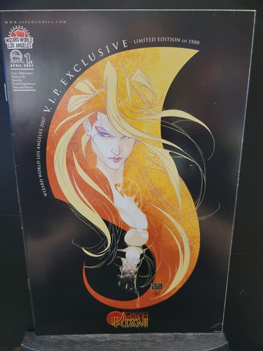Fathom Kiani 1 Michael Turner Vip Exclusive Variant Wizard World Aspen