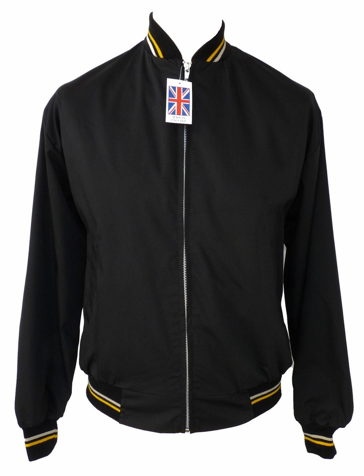 Relco Mens Monkey Jacket Navy Blue Black Burgundy Brown Mod Retro Skins ...