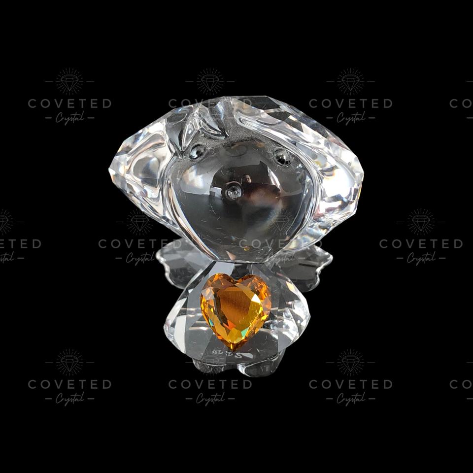 RARE Swarovski Crystal NOVEMBER BIRTHSTONE ANGEL 5041824 Topaz Limited Edition | eBay