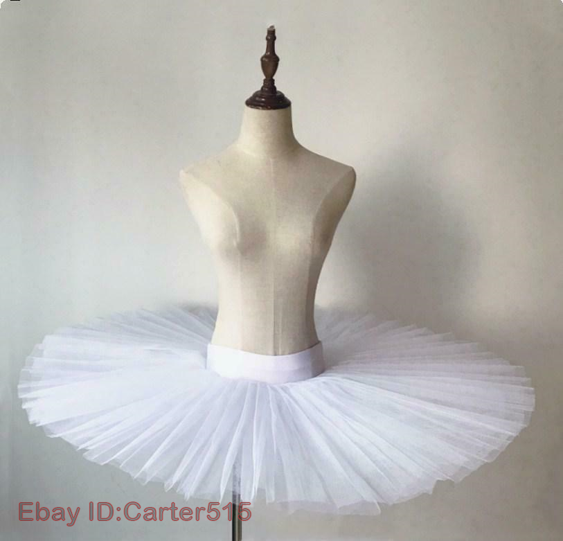 Professional Ballet Tutus Adult Child Stiff Pancake Half Ballet Tutu 6 ...