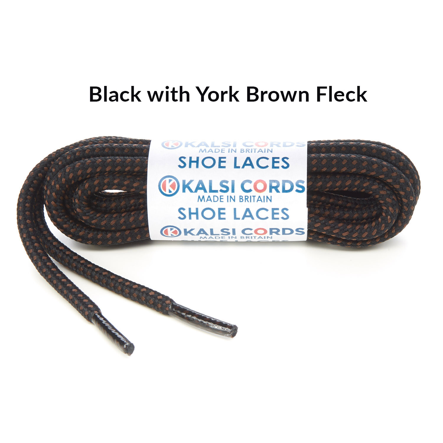 ROUND ROPE SHOE LACES WITH FLECK FOR TRAINERS BOOTS HIKING STRONG CORD ...